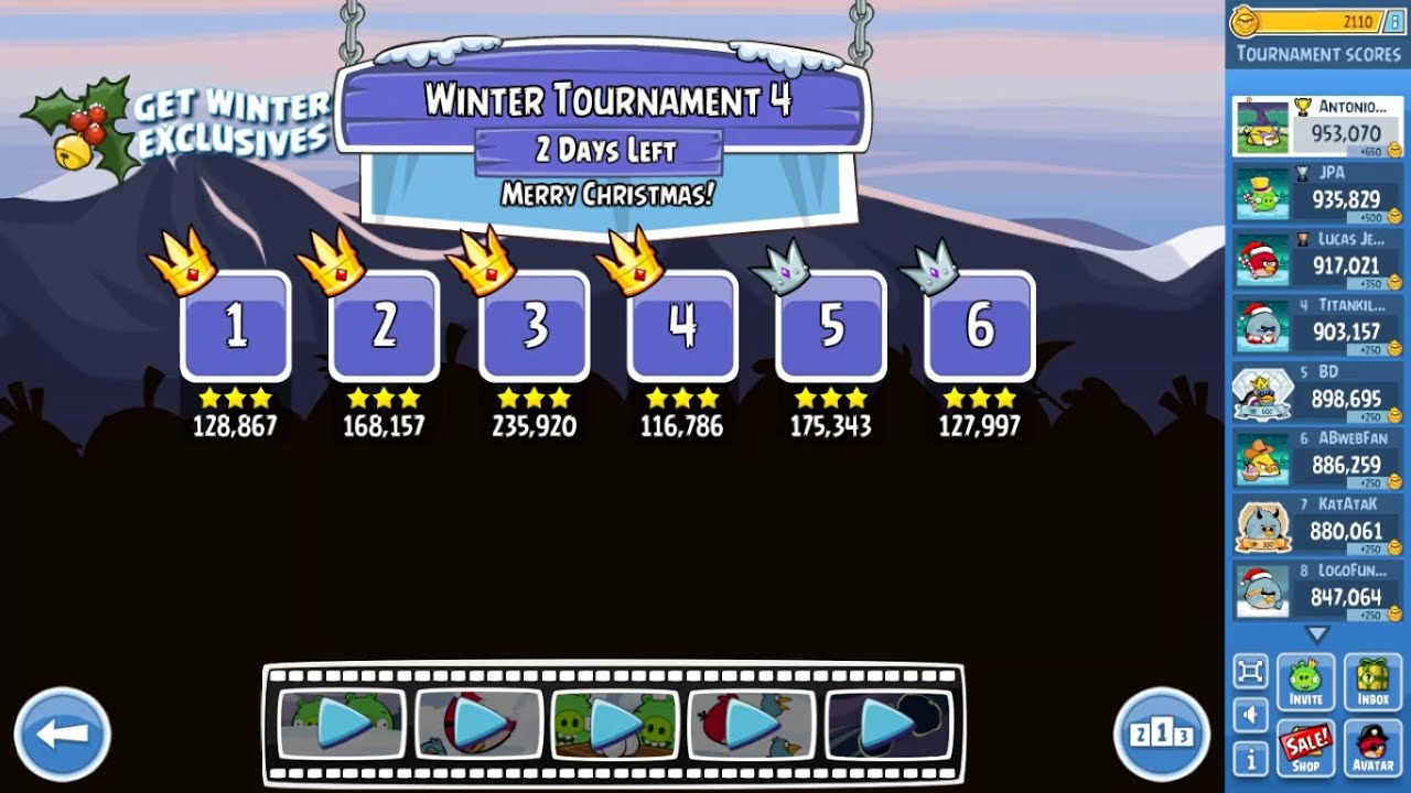 Angry Birds Refresh | Winter Tournament 4 (12/24 - 12/31/24) Power-Up ...