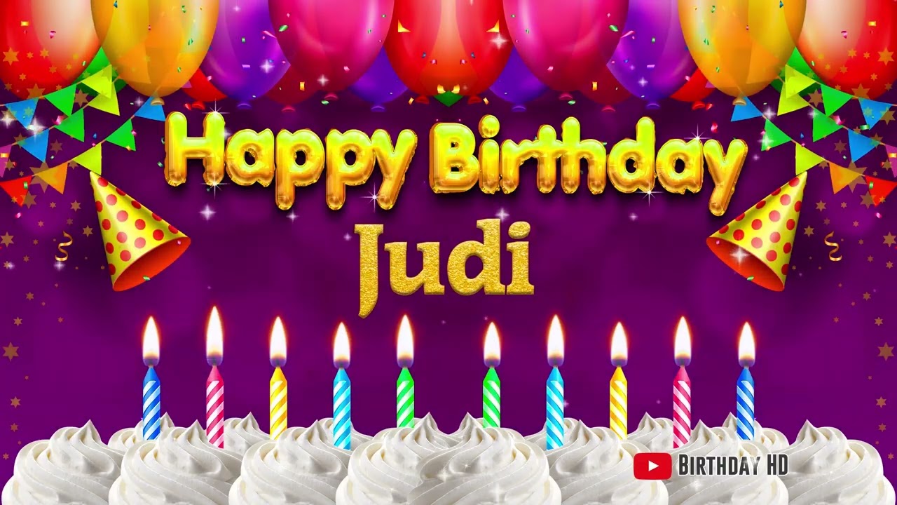 Judi Happy birthday To You - Happy Birthday song name Judi 🎁 - YouTube