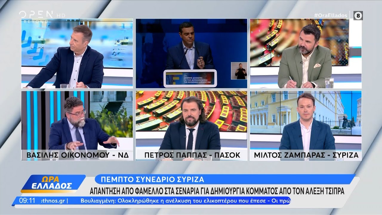 Πολιτική αντιπαράθεση Οικονόμου, Παππά και Ζαμπάρα για τη Μέση Ανατολή ...