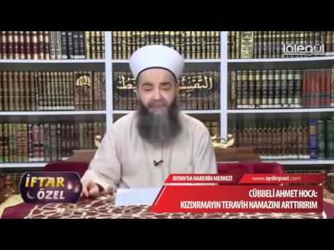 Cübbeli: Kızdırmayın teravih namazını artırırım