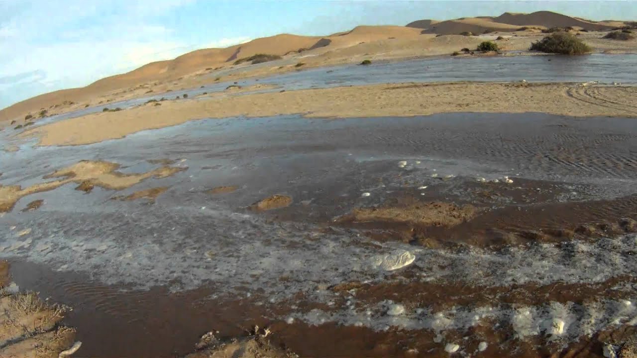 Swakop River Heading to the Ocean 2011 - YouTube