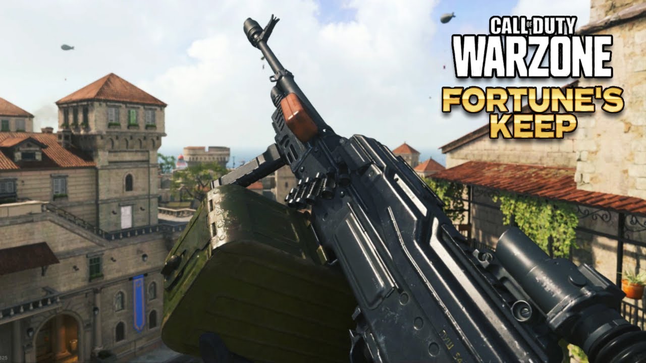 PKM & MW PP-19 Bizon on Warzone Fortune's Keep Solos PS5 Gameplay - YouTube