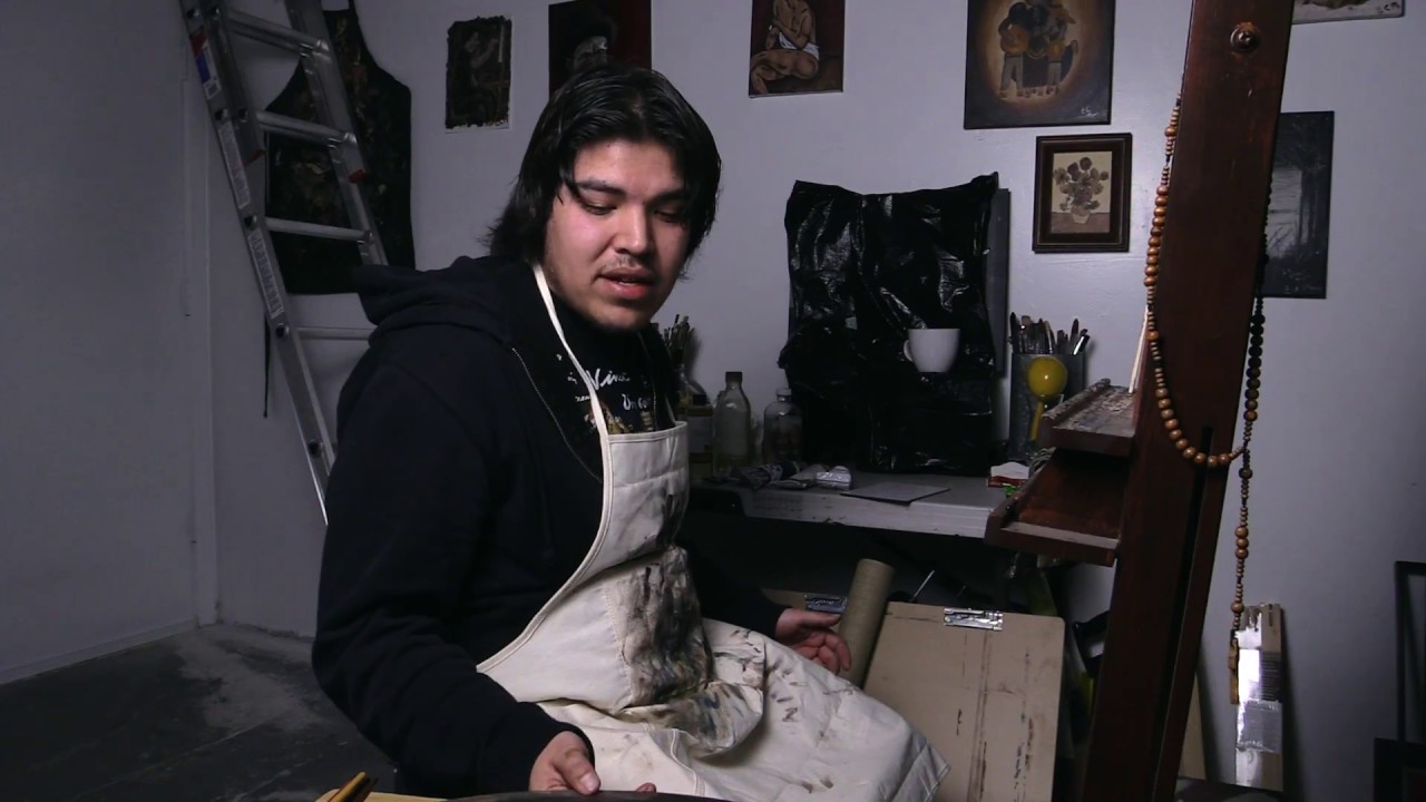 Part 1: Intro to Non-Toxic Oil Painting with Emmanuel Cervantes Mejia ...