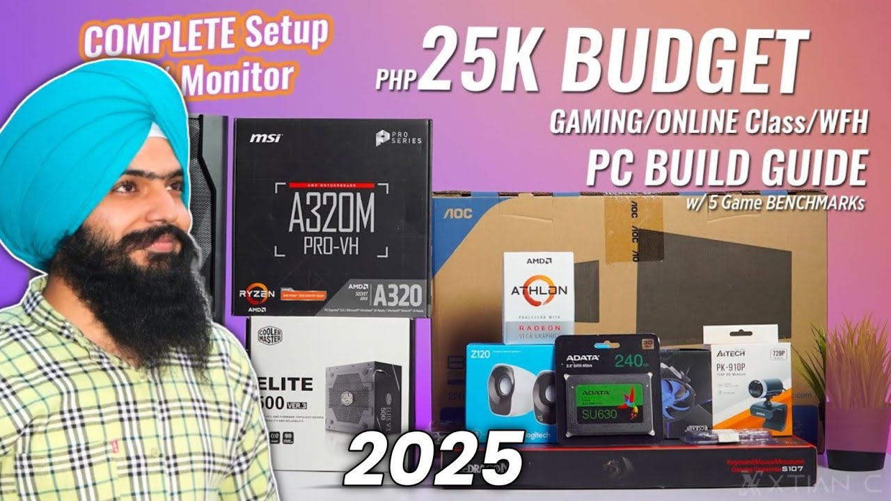 25k pc build | Best PC Build Under 25K | PC Build with AMD Ryzen 5 ...