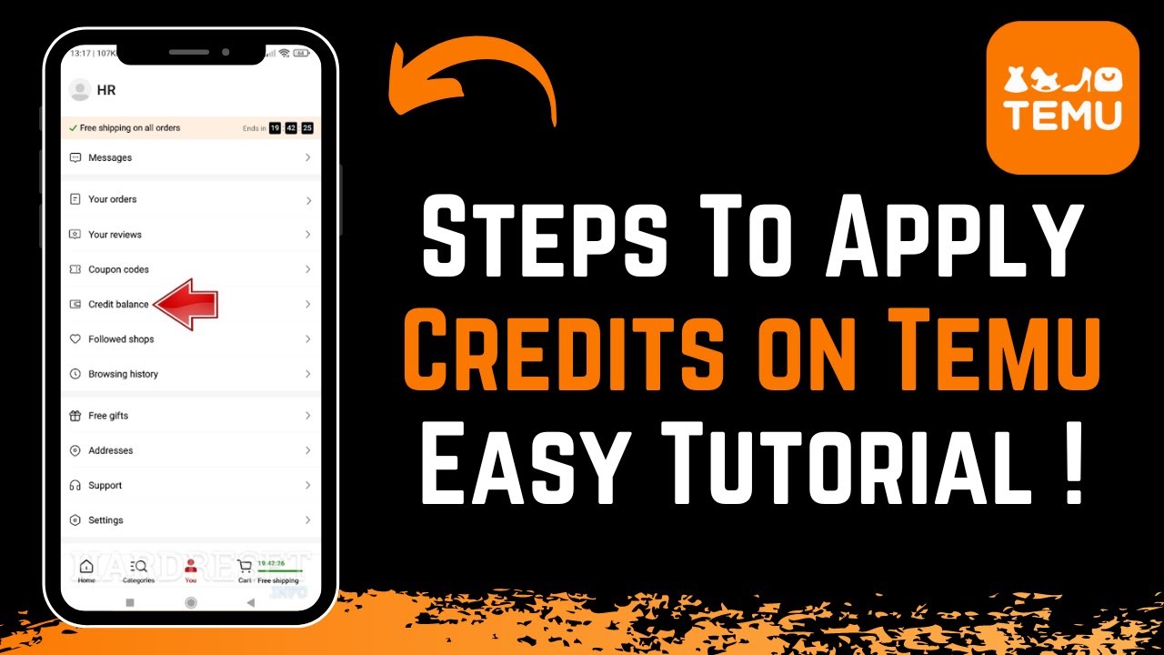 How to Apply Temu Credit ! - YouTube