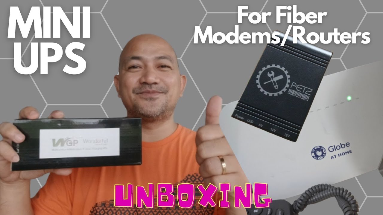 Mini UPS for Wifi Modems/Routers CCTV Camera | DIY Petz - YouTube