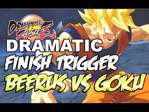 DBFZ How to Trigger the Dramatic Finish For Beerus and Goku - YouTube