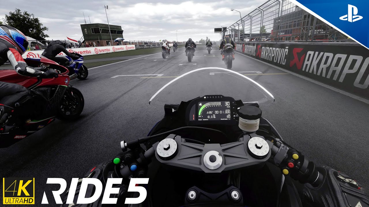 RIDE5 (PS5) | Super Realistic Bike Racing #001 | 4K 60fps GamePlay ...