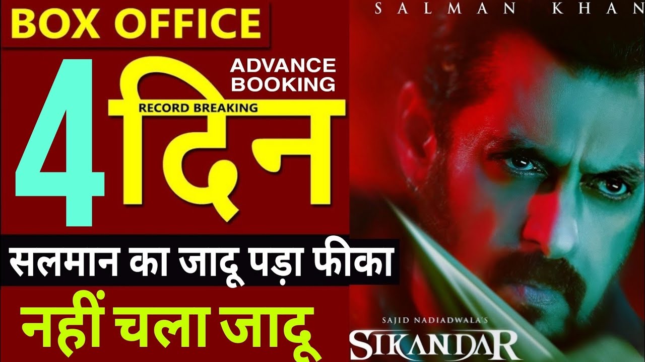 Sikander Collection Day 4 | Sikandar Box Office Collection #sikandar # ...