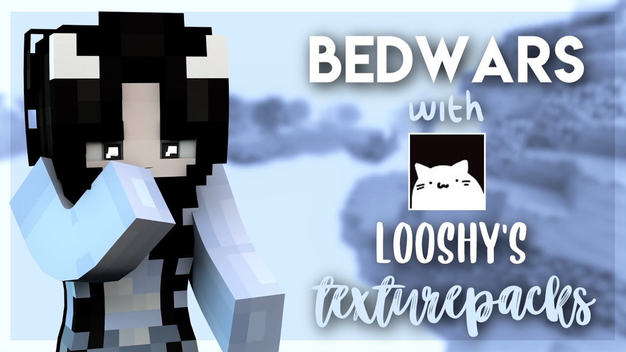 bedwars with Looshy's texturepacks | solo bedwars commentary - YouTube