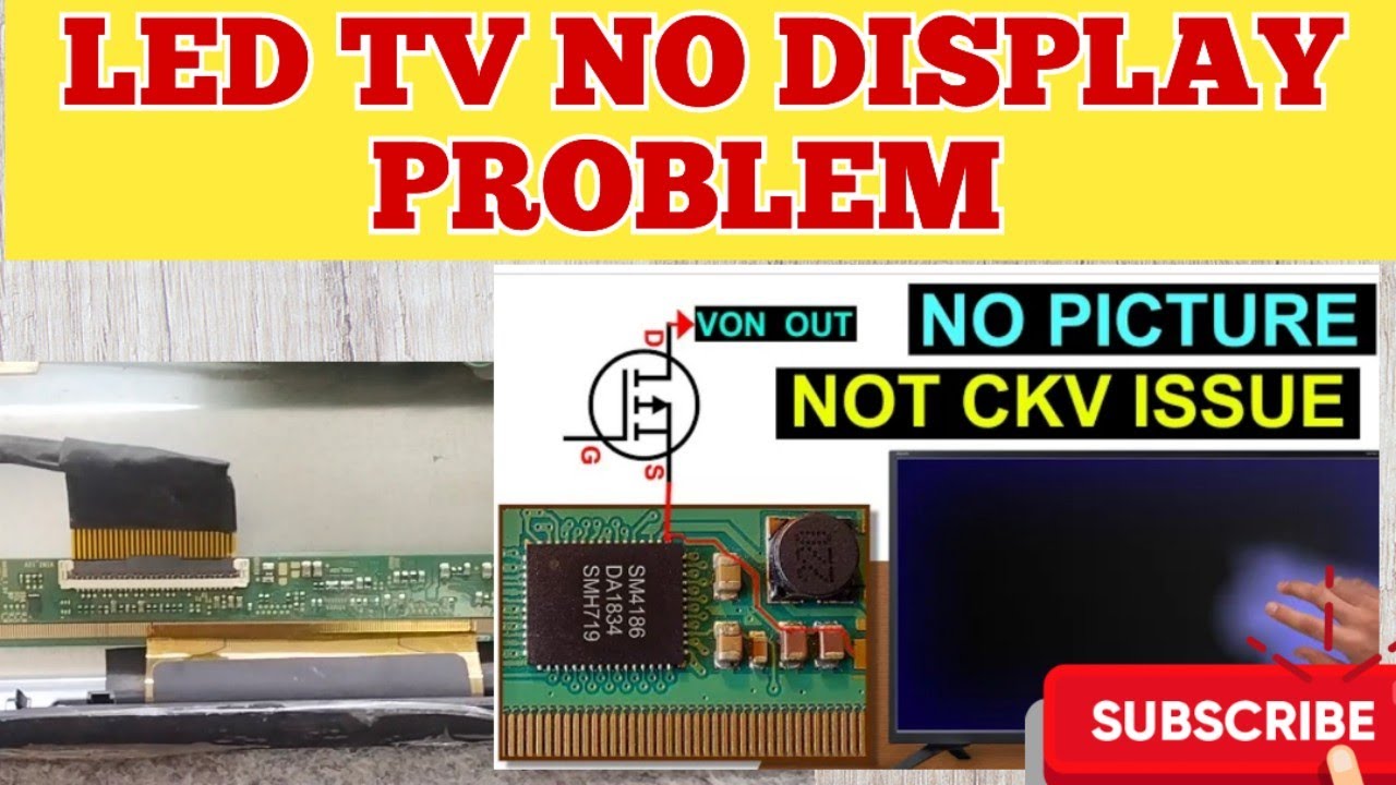 Single Cof Panel LSC320AN10 Repair। Samsung Signal Cof Panel। LED टीवी ...