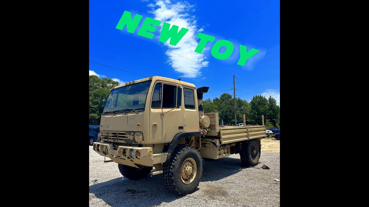 We Bought a new toy today LMTV M1078. Part #1 - YouTube