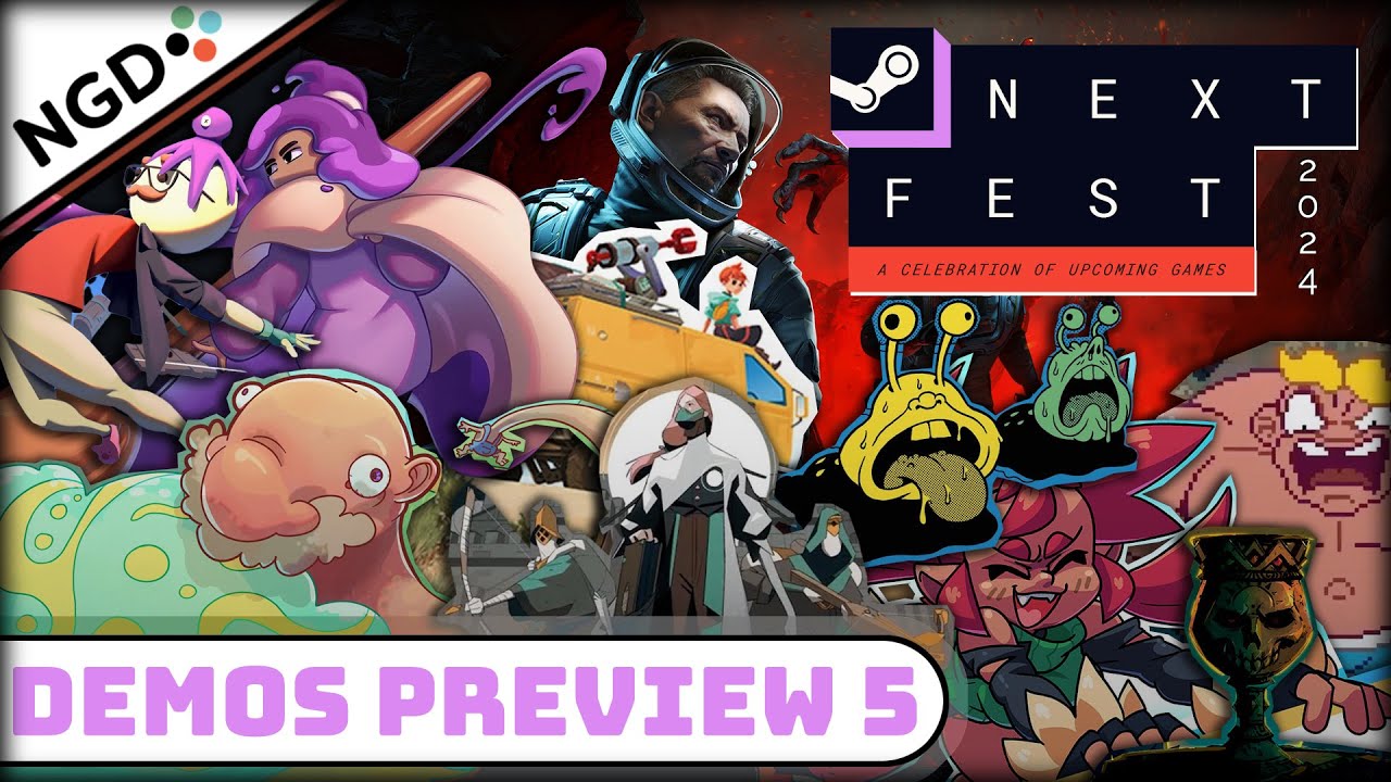 Steam Next Fest 2024 Demos - Final Night w/ @sendnuggies - YouTube