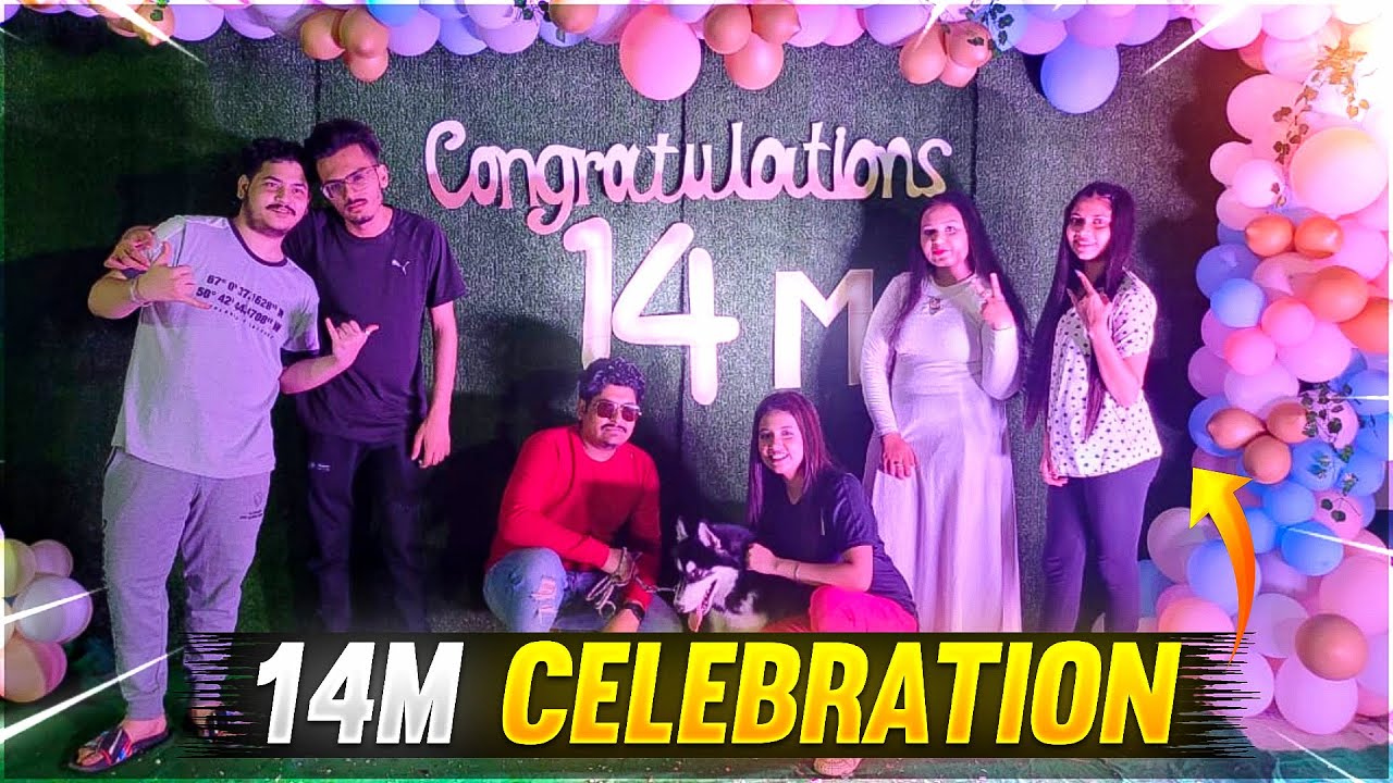14 Million Subscribers Celebration YouTube 14-million-subscribers-celebration-youtube