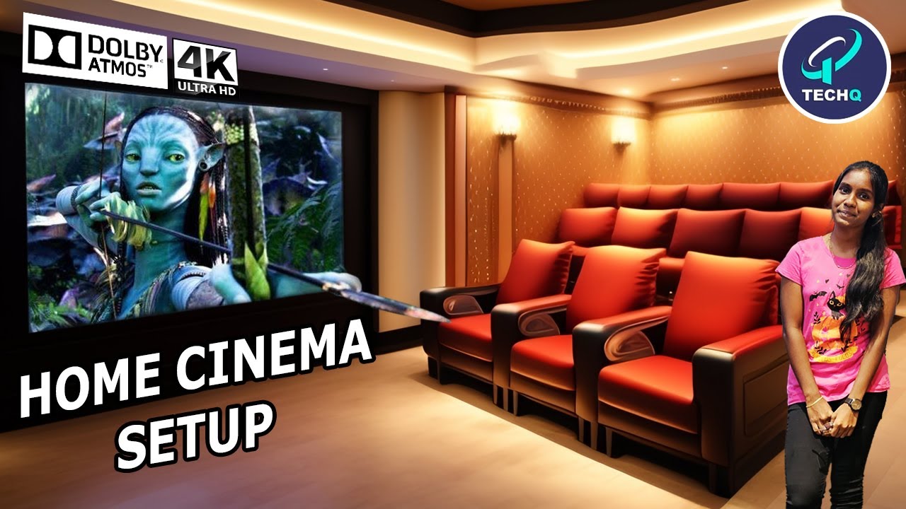 DREAM HOME CINEMA SETUP | IN YOUR HOME | CALL 9842183605 | TECH Q - YouTube