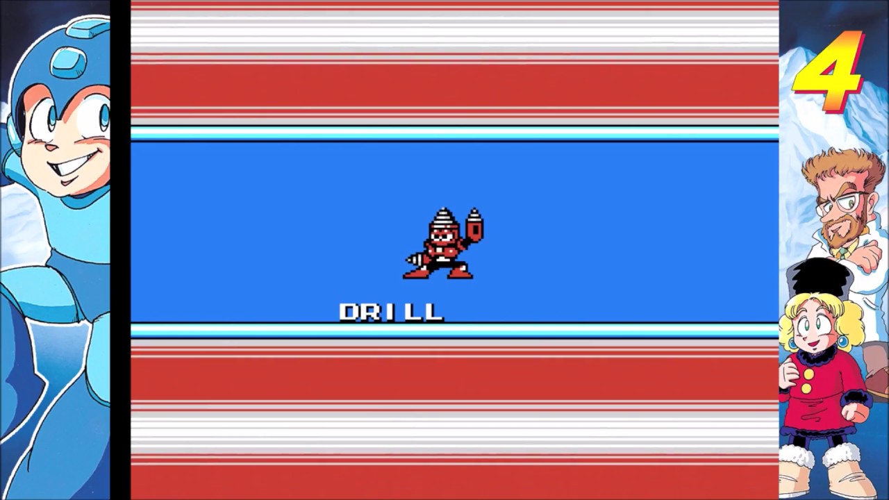 Let's Play Mega Man 4 (PS4 Megaman Collection) Part 08: Drill Man's ...