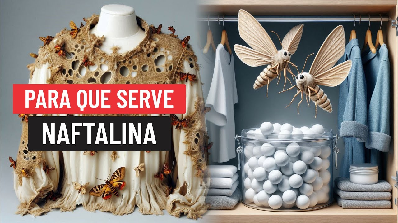 Para que Serve a NAFTALINA e Dicas de Uso em Casa - YouTube