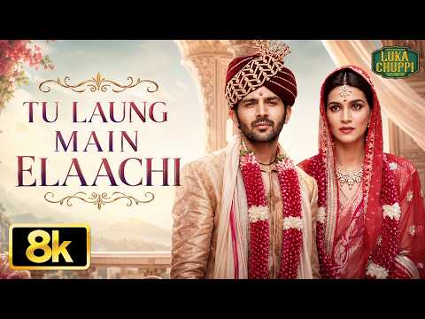 Tu Laung Main Elaachi 8K Video | Luka Chuppi | Kartik Aaryan, Kriti Sanon | Tulsi Kumar | Tanishk B