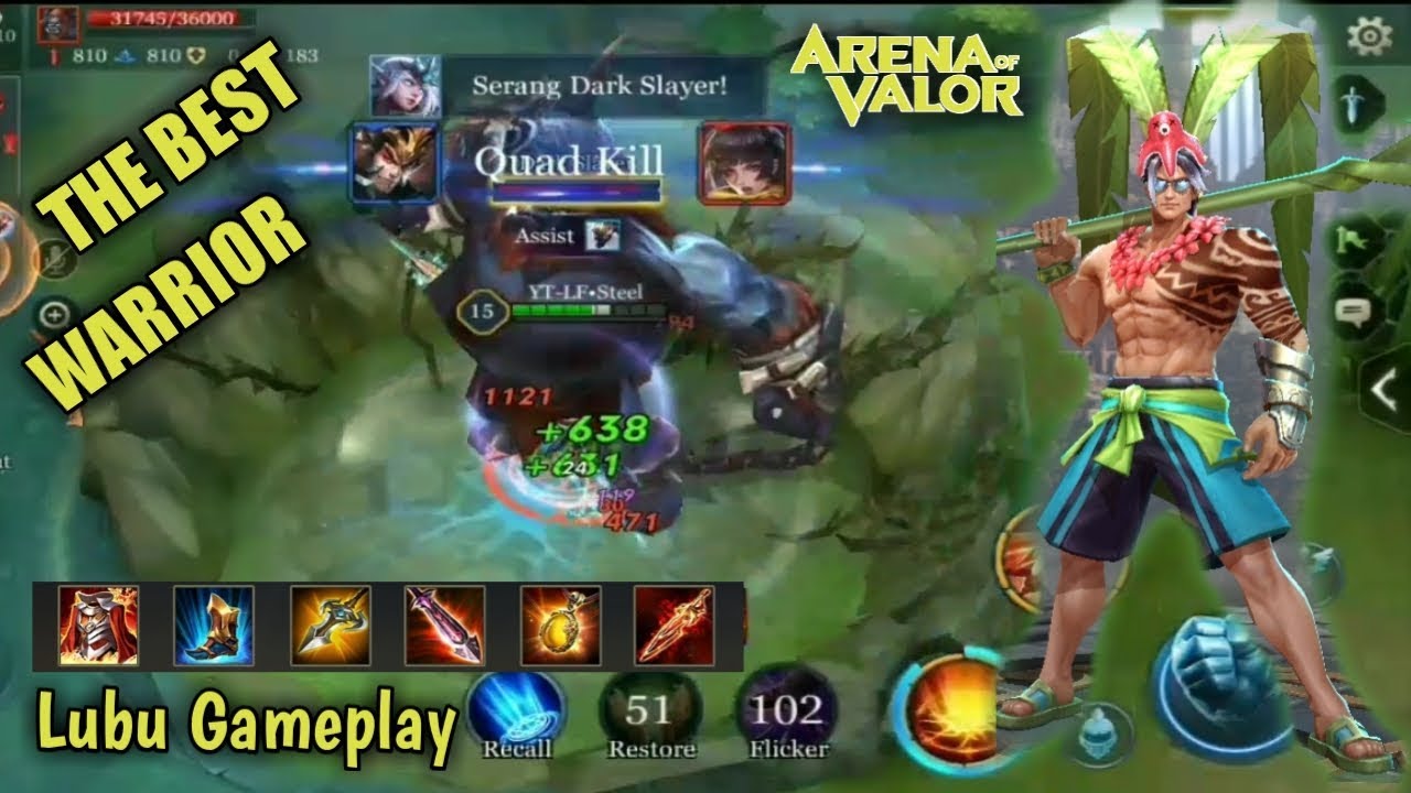 Lubu Gameplay - The Best Warrior In The World - YouTube