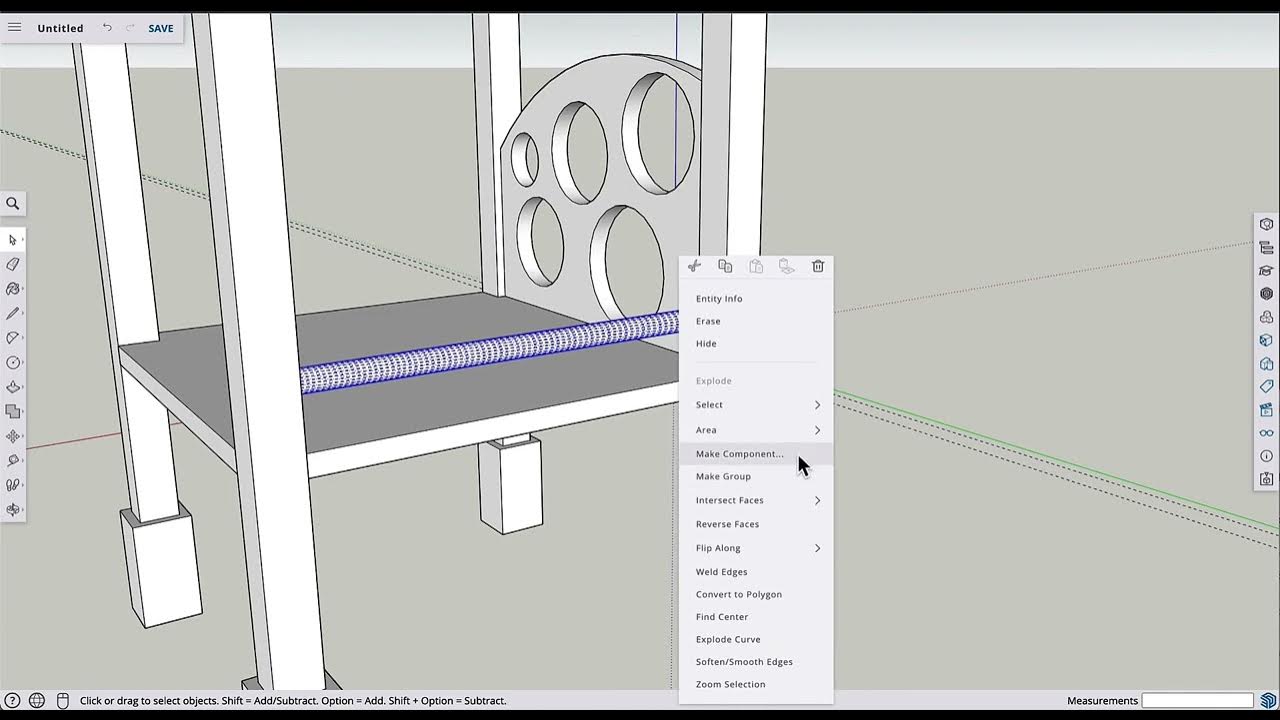 Sketchup Web Fundamentals 8 Move And Arrays Youtube