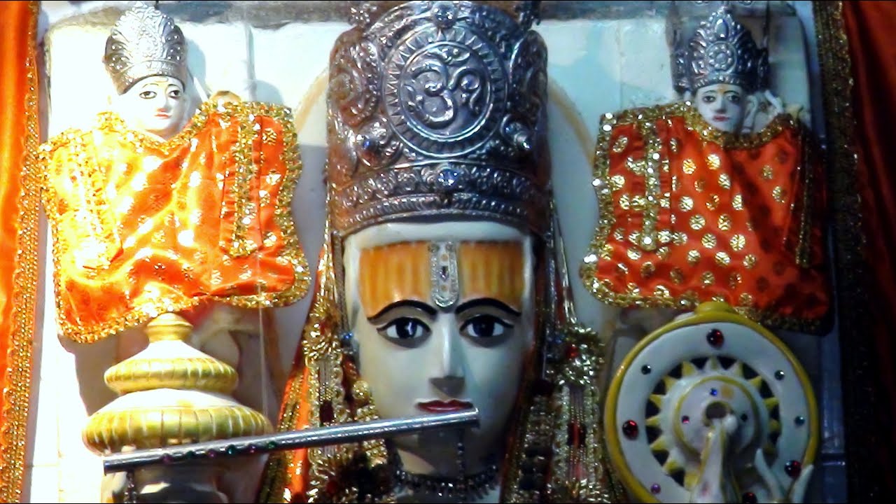 Omkarnath Vishnu idol...Shuklatirth, BHARUCH - YouTube