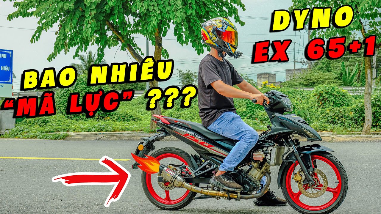 DYNO Ex 65+1 xem BAO NHIÊU MÃ LỰC Để Chuẩn Bị Đi Tour - YouTube