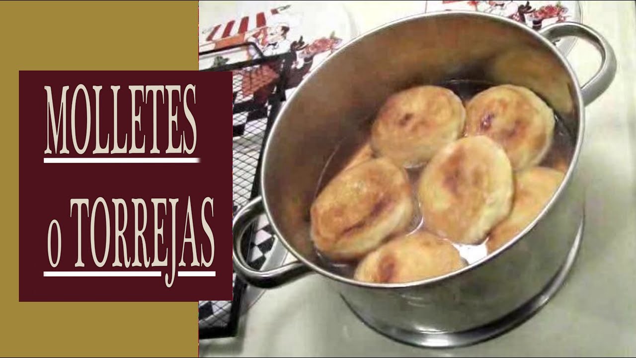 Receta de Molletes o Torrejas de Guatemala - YouTube