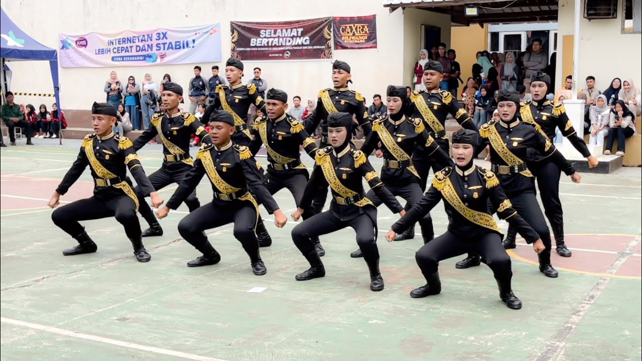 MERINDING! PASKIBRA SMAN TOMO LKBB CAXRA SILIWANGI SMAN SITURAJA - YouTube