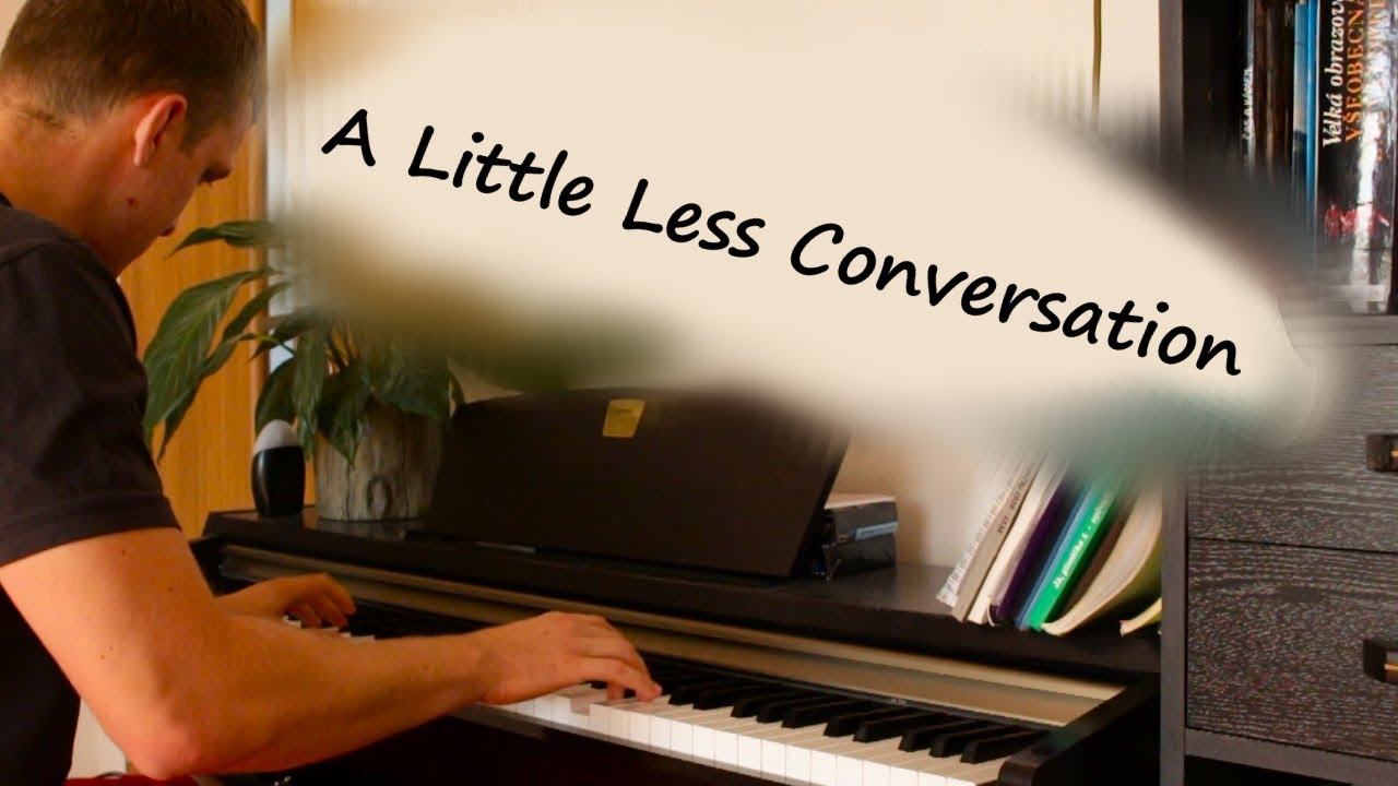 Elvis Presley - A Little Less Conversation | Piano cover - YouTube