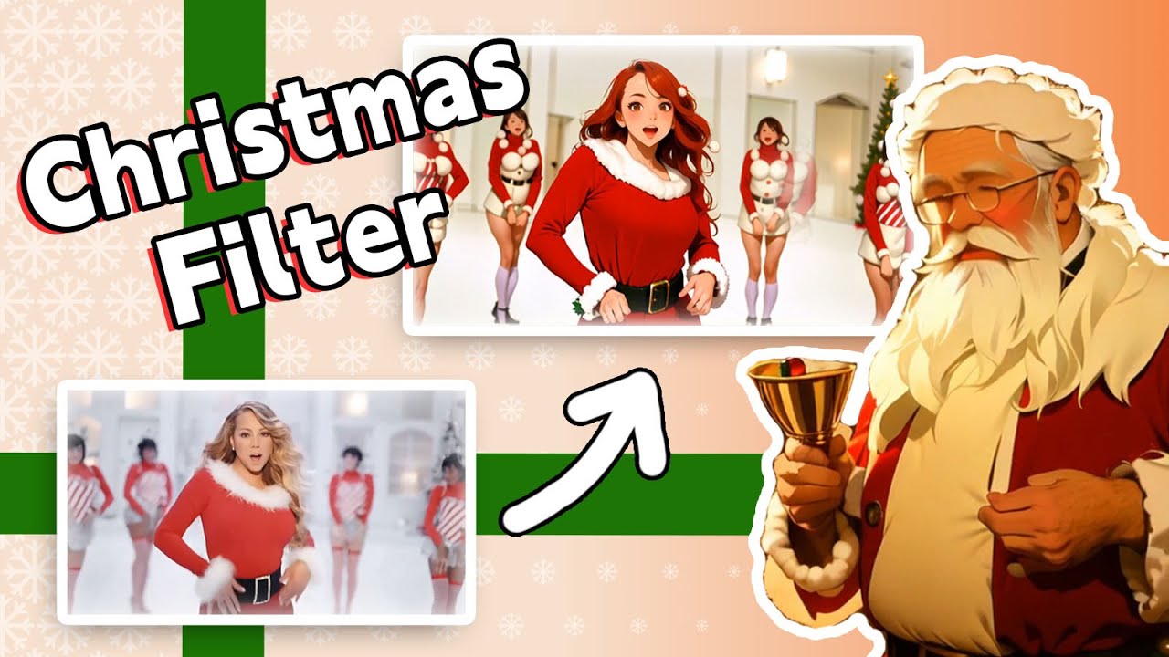 Transform Your Videos with Christmas Filter & Domo AI #christmas # ...
