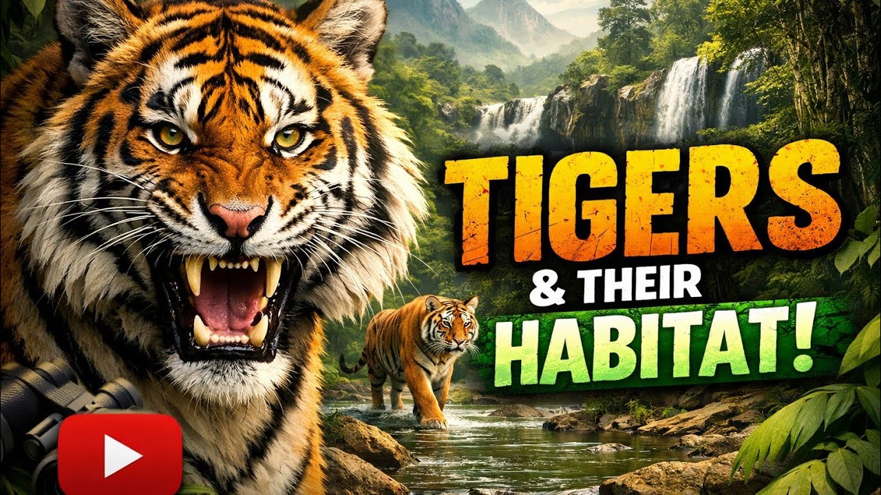 Tigers & Their Habitat | Where Tigers Live and How They Survive in the ...