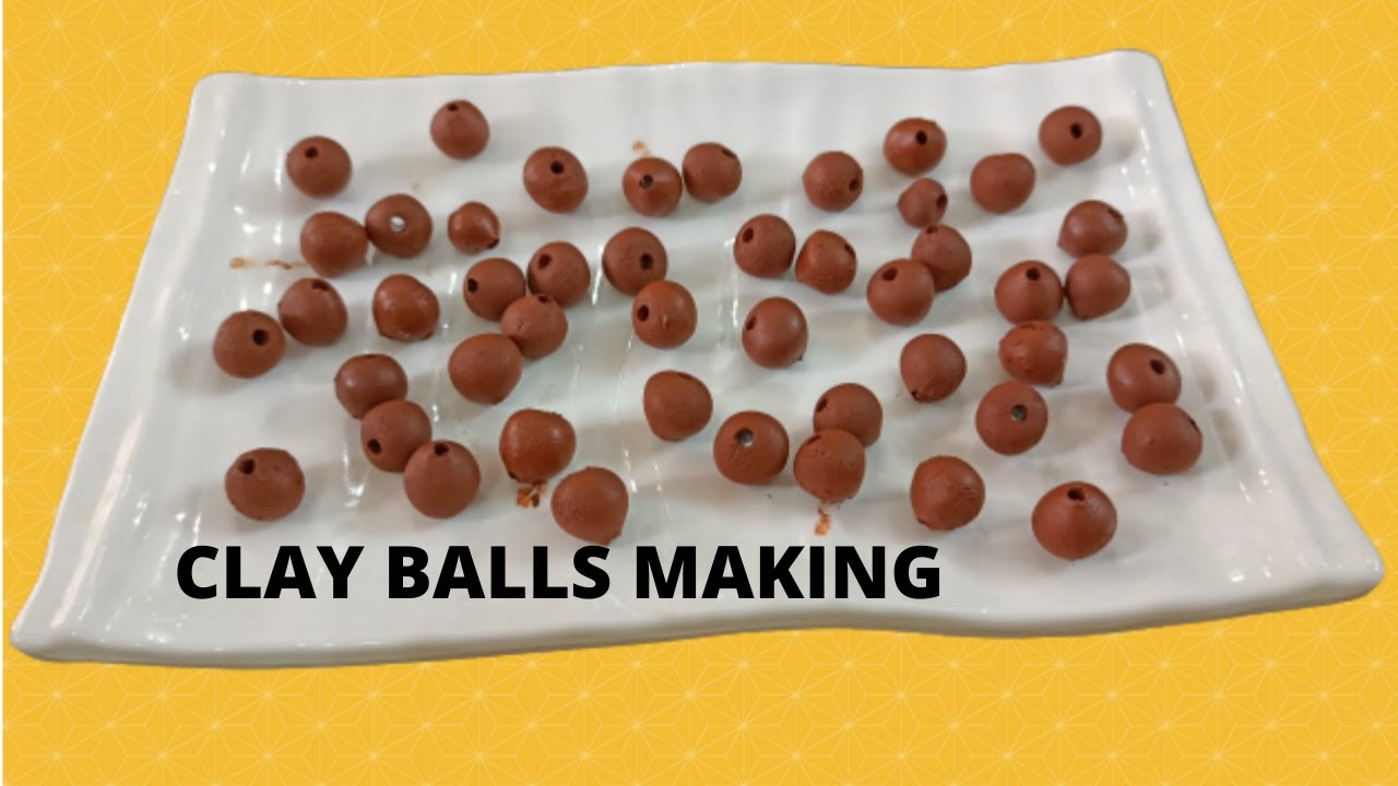 || TERRACOTTA BALLS MAKING || TERRACOTTA JEWELRY MAKING || TERRACOTTA ...