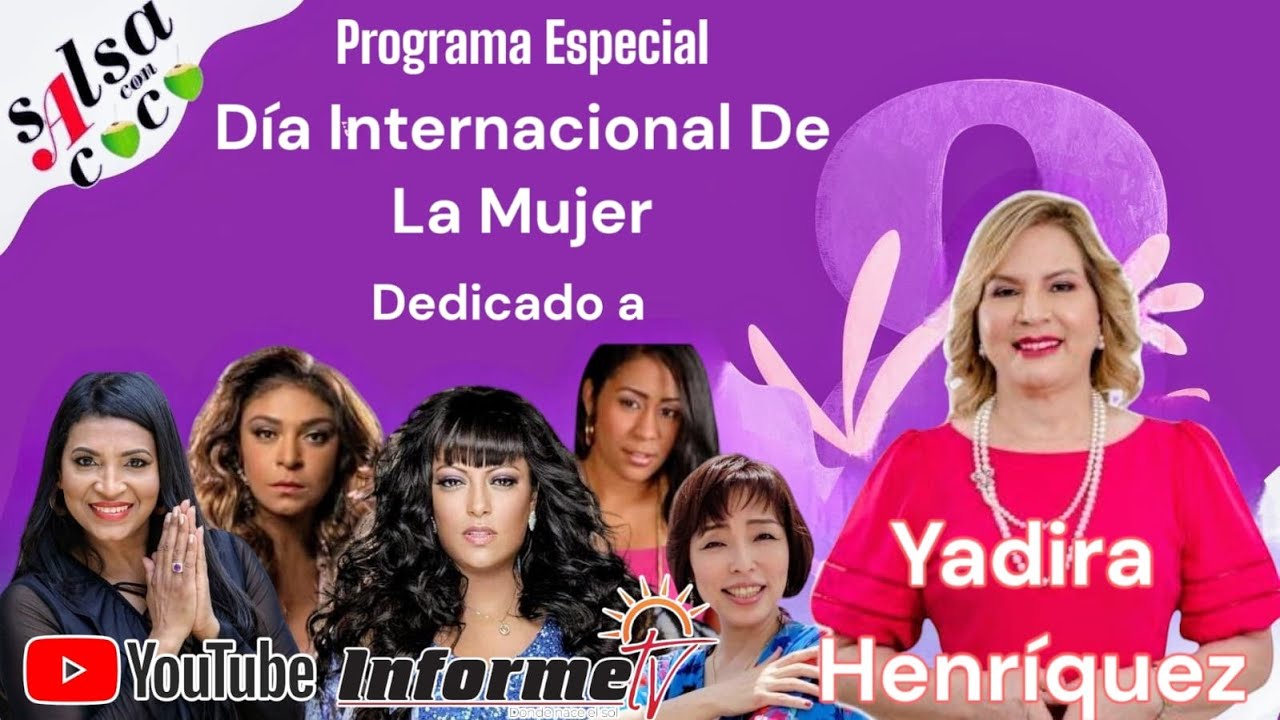 SALSA CON COCO Prog Especial-DIA INTERNACIONAL DE LA MUJER-Dedicado ...