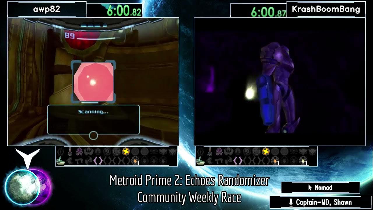 Aug 21st, 2021. Metroid Prime 2: Echoes Randomizer Weekly Race - YouTube