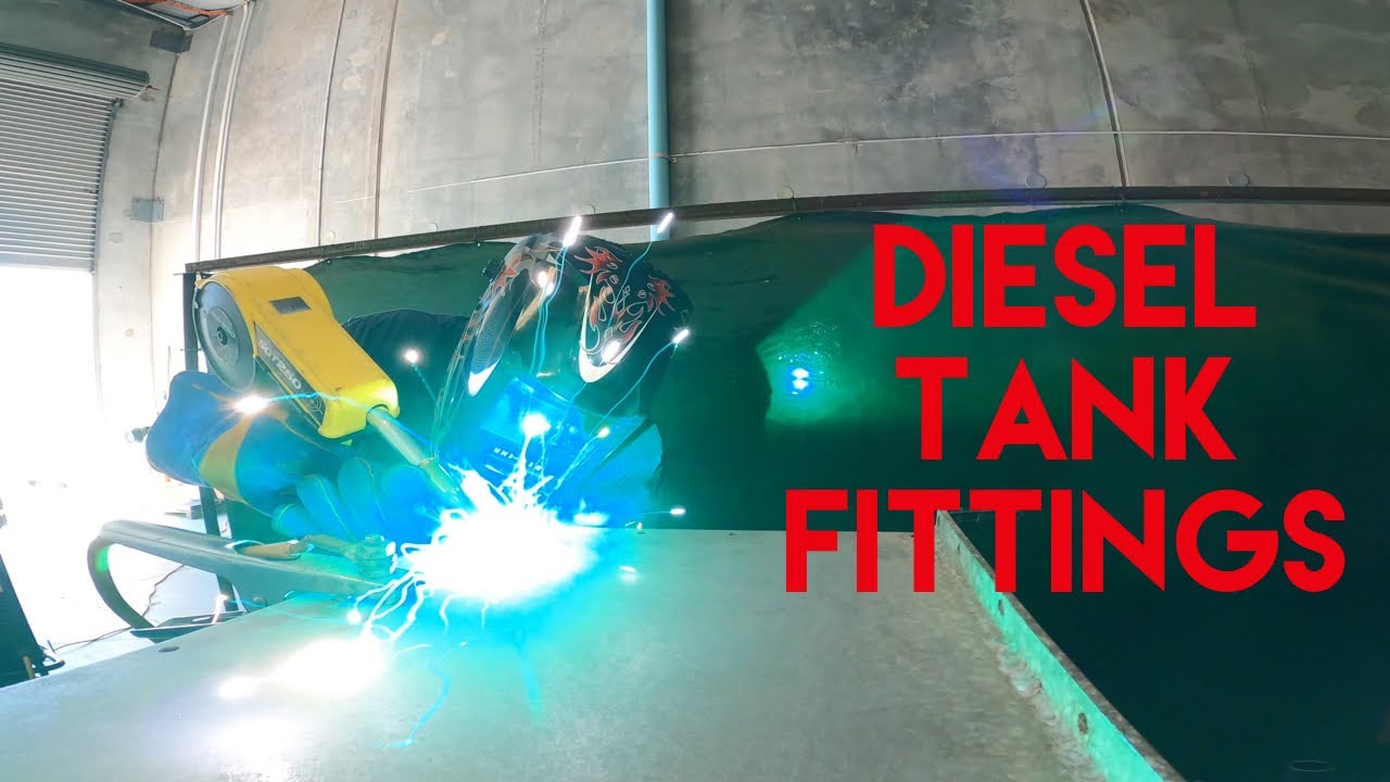 DIY Diesel Tank Fittings for my Aluminium Sailing Yacht - YouTube