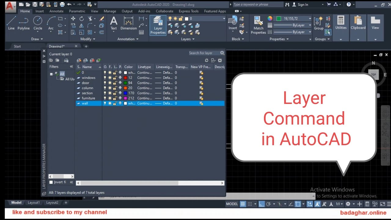 Layer Command In AutoCAD 2020 In Hindi Create Layer In AutoCAD How layer-command-in-autocad-2020-in-hindi-create-layer-in-autocad-how