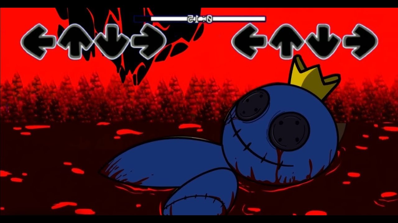 Blue is DEAD?!?! | Friday Night Funkin' VS RAINBOW FRIENDS be like ...