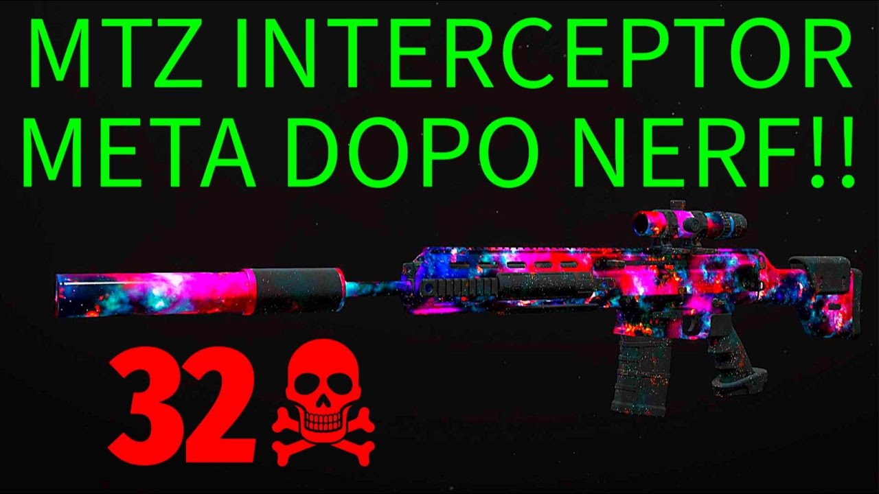 MTZ INTERCEPTOR è Ancora META dopo Nerf! (Miglior Build) - YouTube