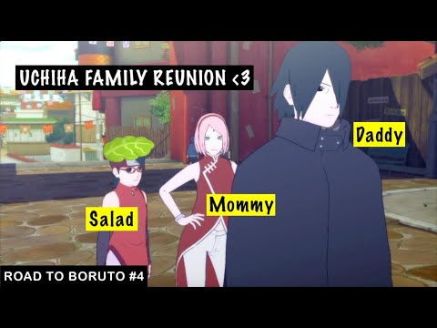 Uchiha Family Reunion | Sarada Trains with Sasuke and Sakura | Road to Boruto Story | Part 4
