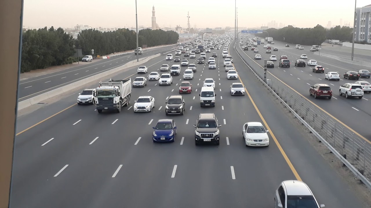 Shake muhammed bin zayed road E311 DUBAI SHARJAH Border - YouTube