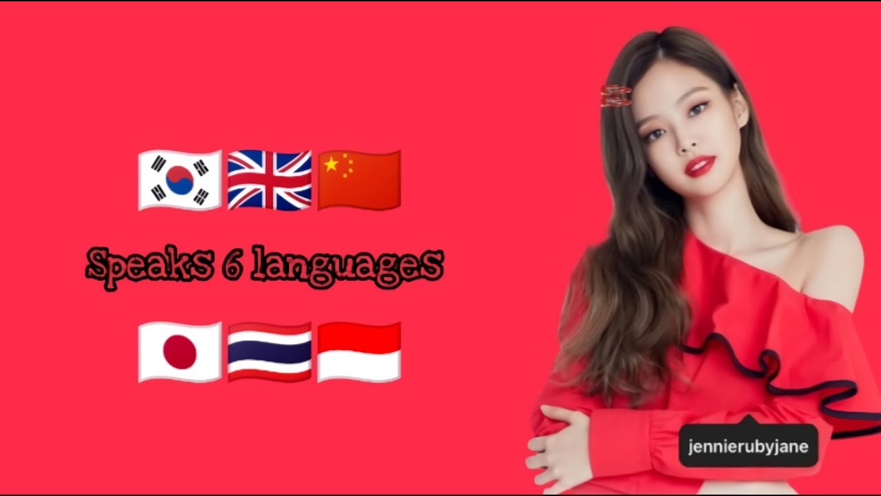 Jennie speaks 6 languages - YouTube