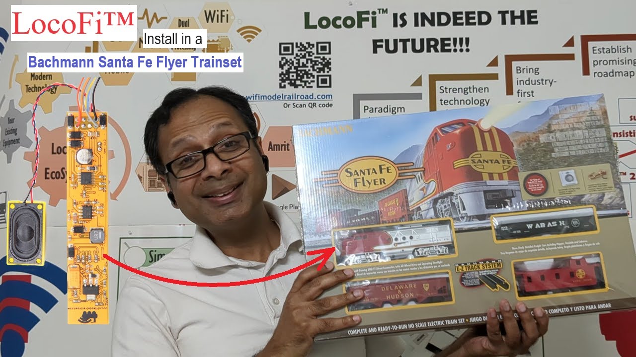 Getting started with LocoFi'ed train sets - YouTube