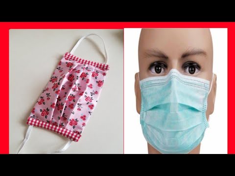 HOW TO SEW A MEDICAL FACE MASK/TUTORIAL/DIY - YouTube