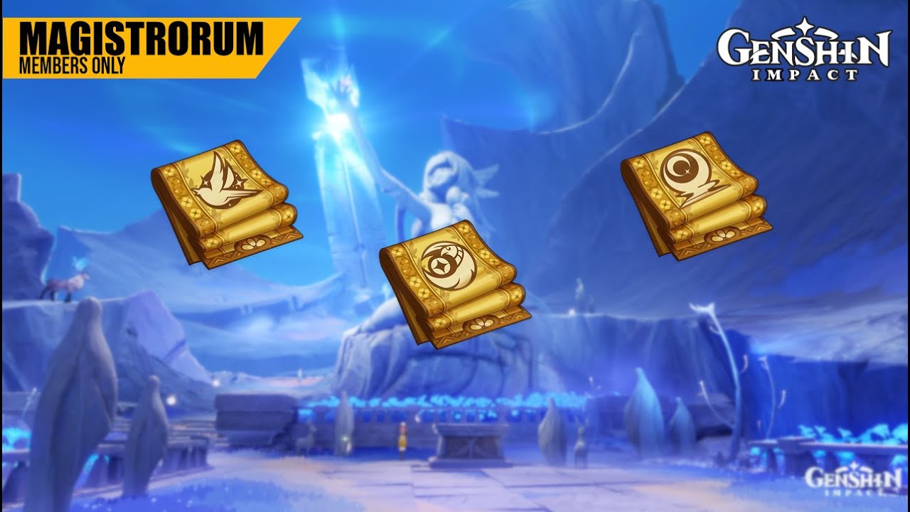 MAGISTRORUM #18 SEMUA MATERIAL TALENT NOD-KRAI - YouTube