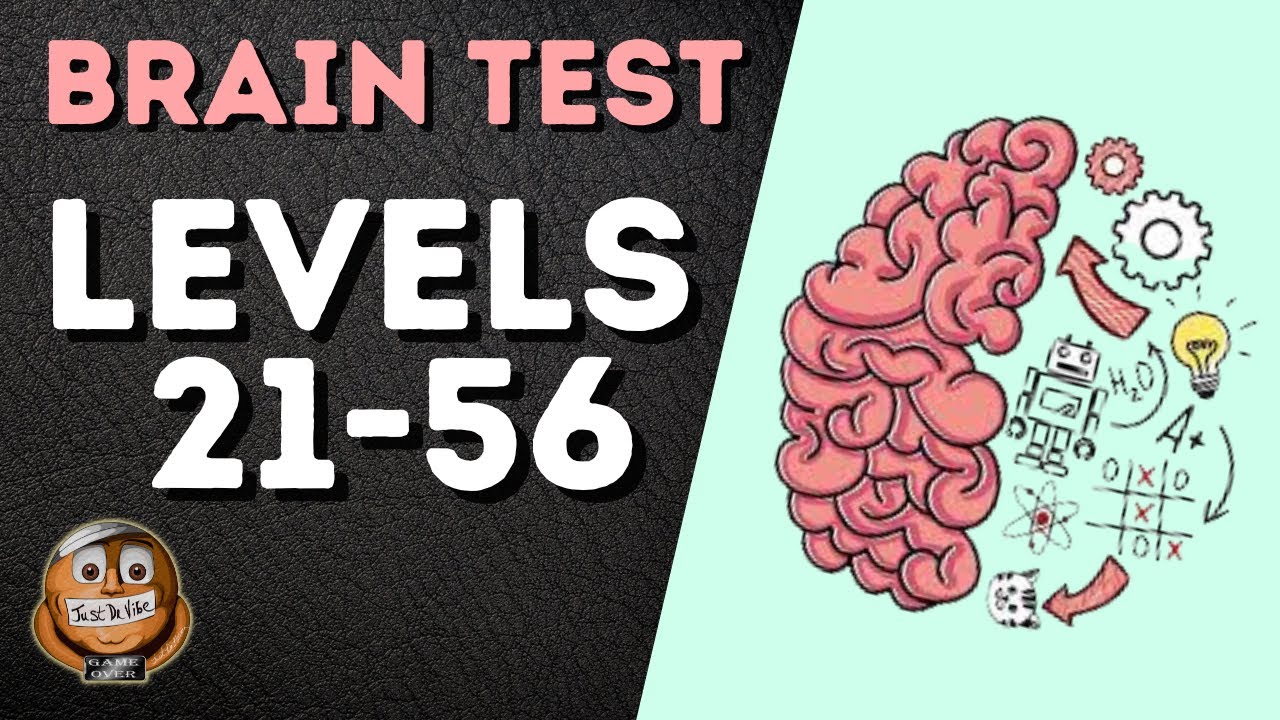 Brain Test Levels 21-56 Hints - YouTube
