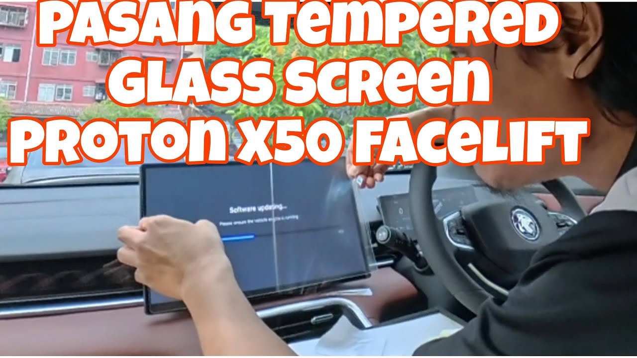 Cara Pasang Tempered Glass Di Screen IHU Dan Meter Proton X50 2025 ...