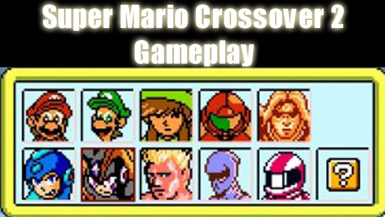 super mario crossover 2 gameplay - YouTube