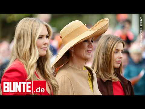Sorge um Amalia & Alexia der Niederlande