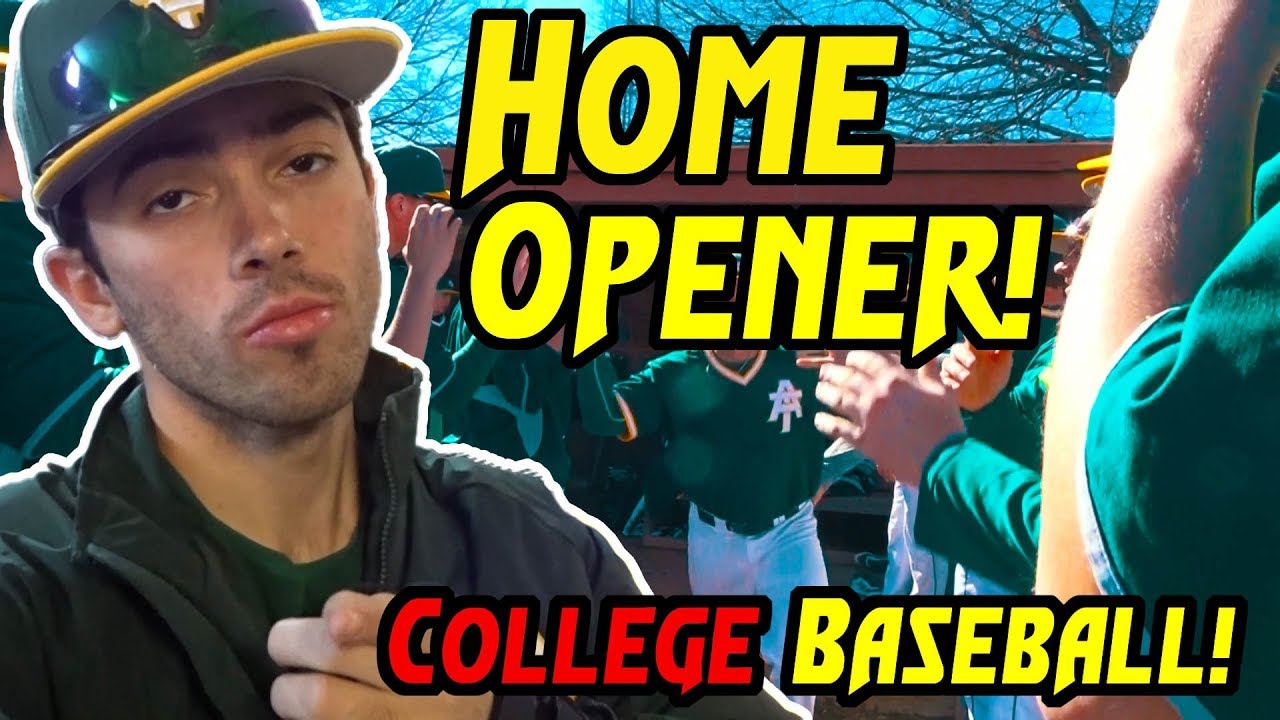 HOME OPENER (COLLEGE BASEBALL) - YouTube
