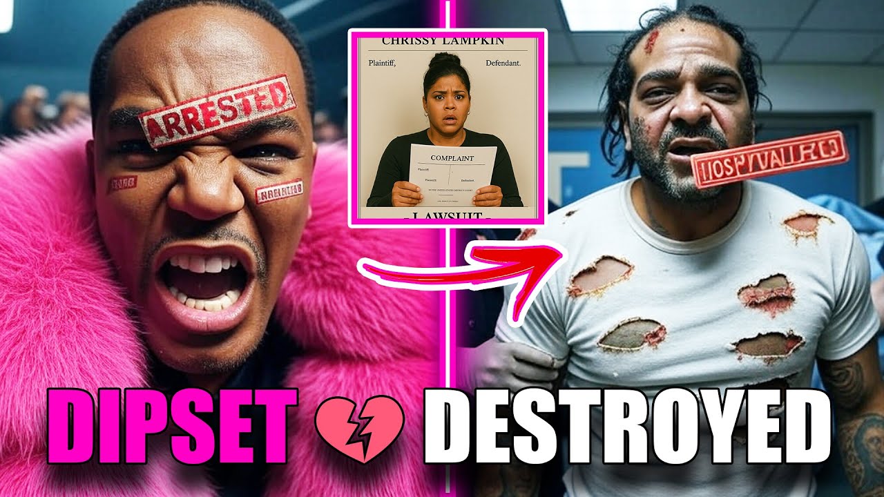 Cam’ron & Jim Jones ARRESTED After Backstage Brawl - YouTube